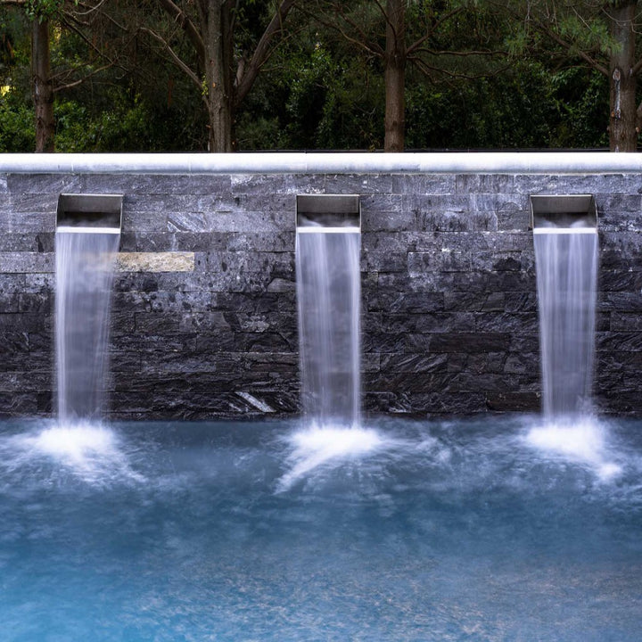 8" Smooth Flow Radius Water Fountain Scupper