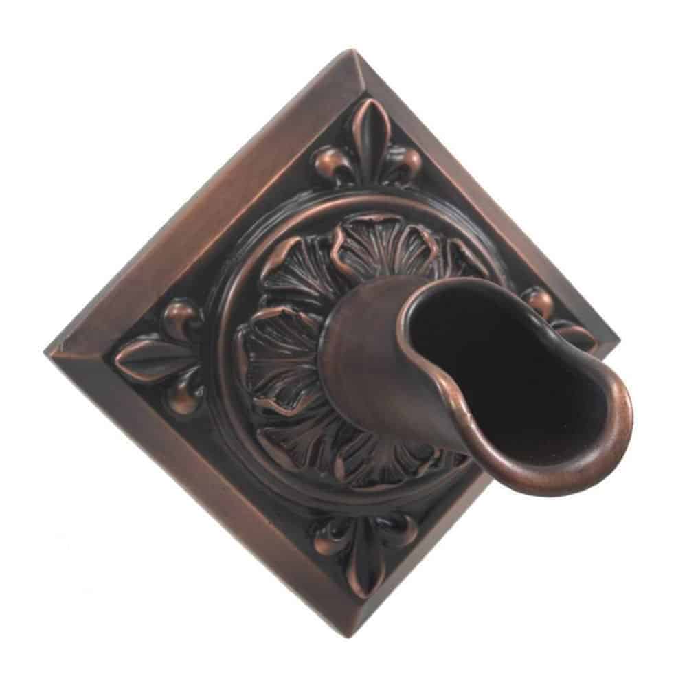 Oak Leaf Water Fountain Scupper - Diamond